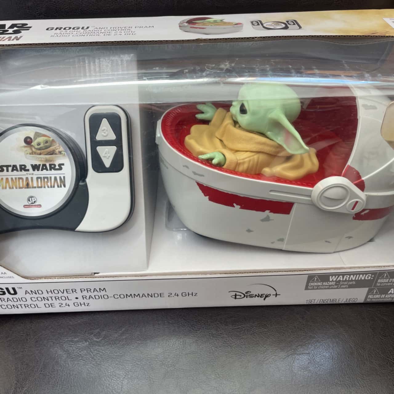Star Wars The Mandalorian Grogu and hover pram Radio control