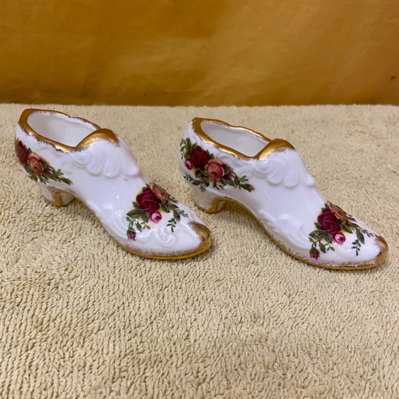 Royal Albert Old Country Rose Decorative Shoes(s)
