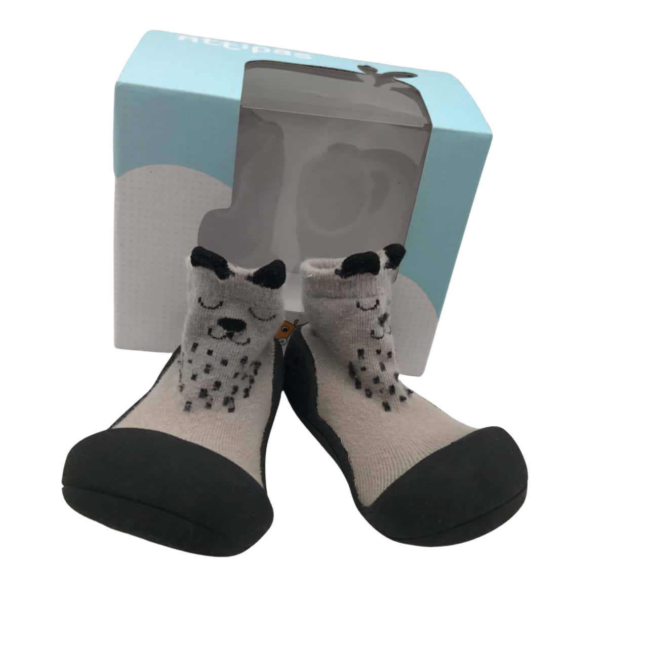 Attipas Kids Shoes Size 4.5US/20EU Black / White