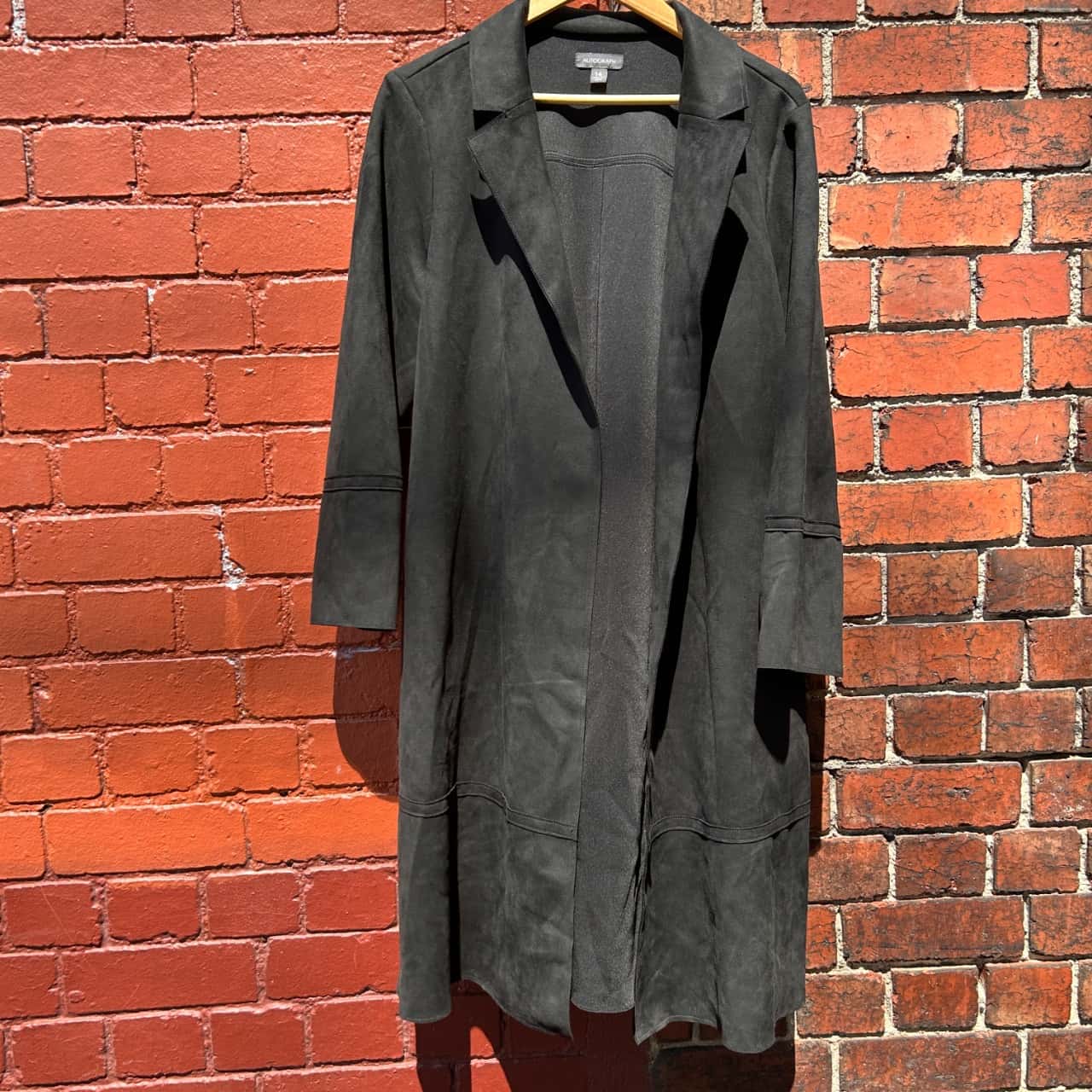 Autograph Women's Black Suedette Coat(s)