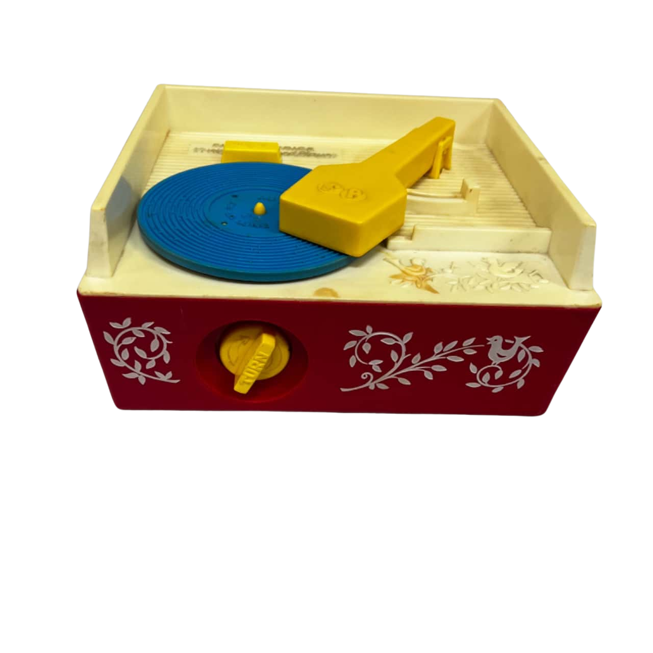 Vintage Fisher.Price Music Box. Record Play-works intermit idly w/ 5 ...