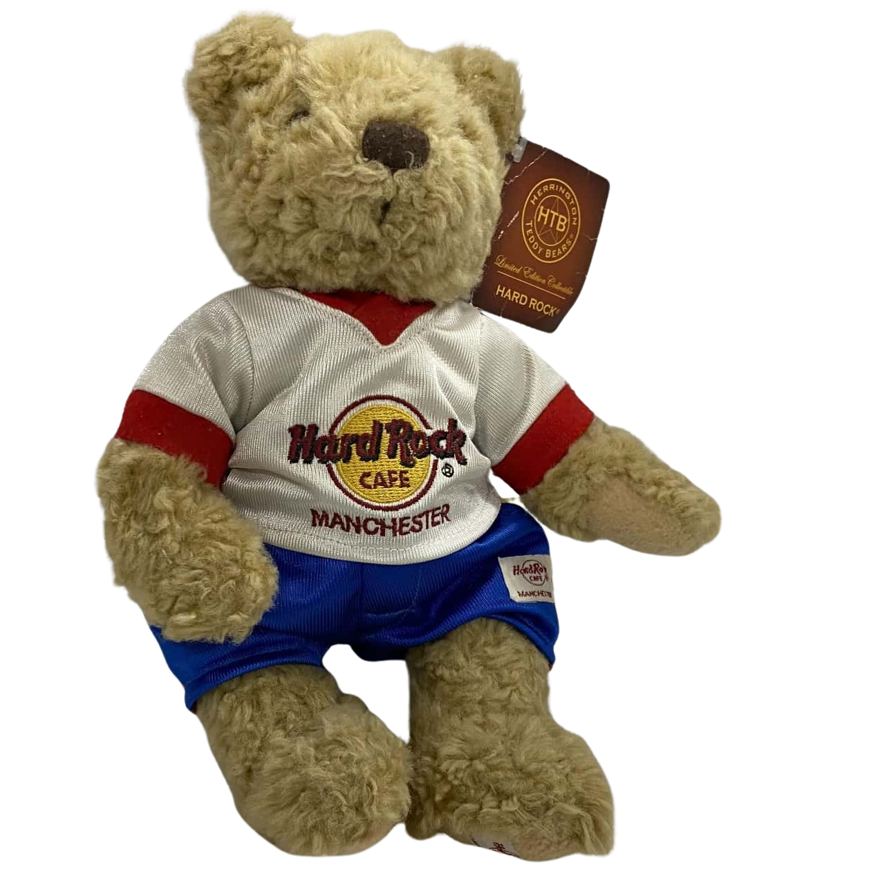 Herrington limited edition manchester collectable teddy bear
