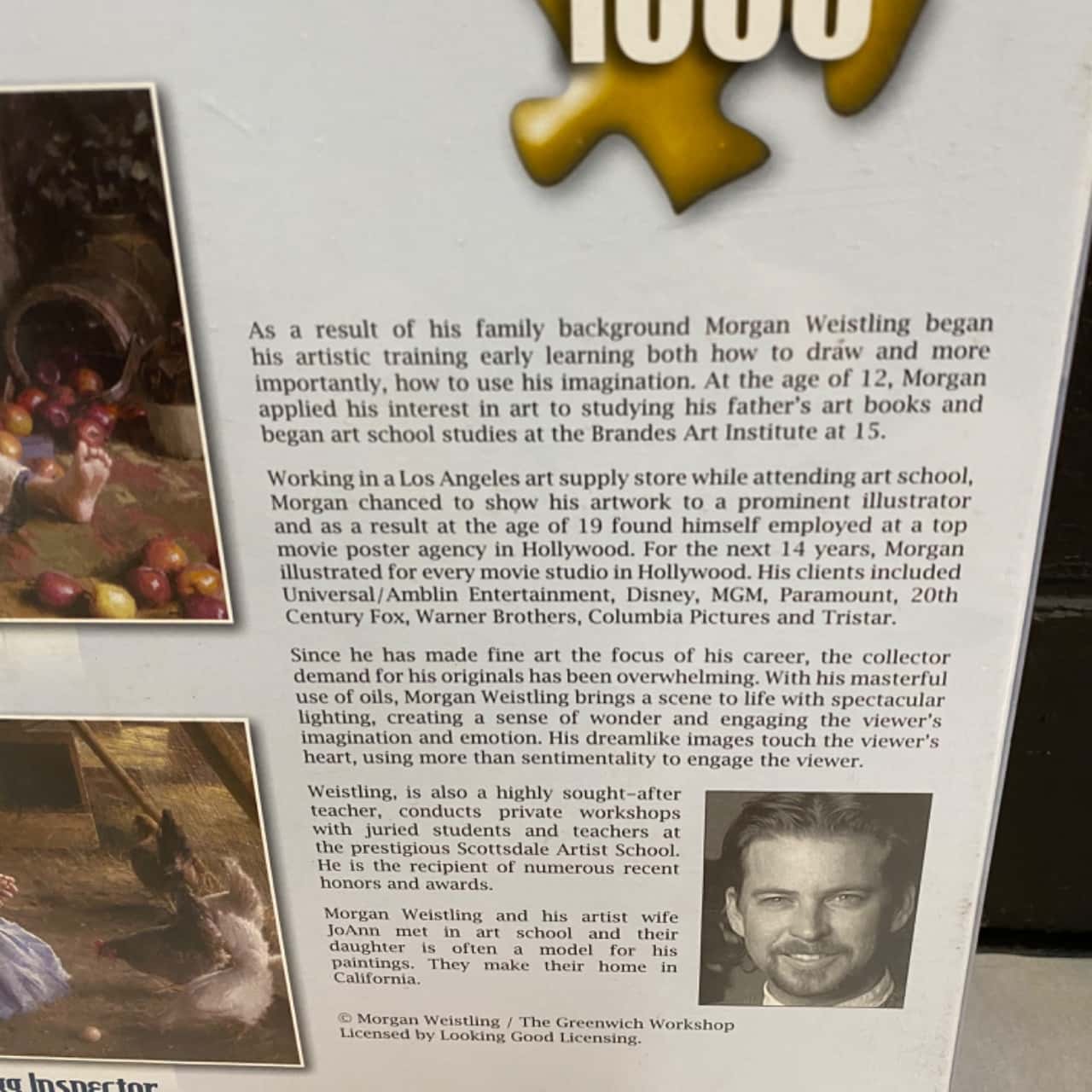 Morgan Weistling Indian Stories 1000 piece Jigsaw Puzzle RRP $29.99(s)