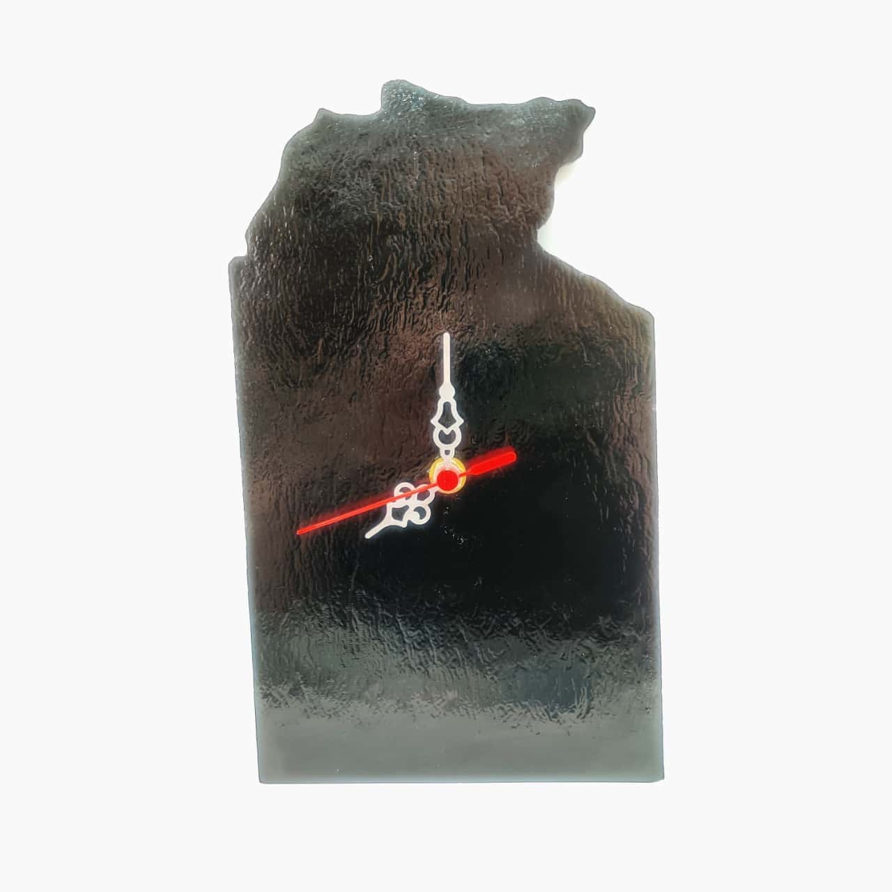 "Darwin" Clock - Glass Mount In The Shape Of Darwin N.T. With Battery ...