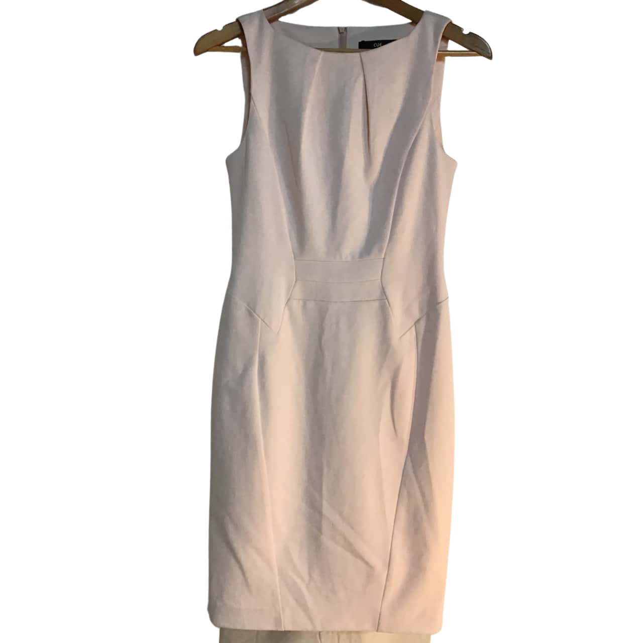 Cue Womens Size 8 Midi Dress Pink