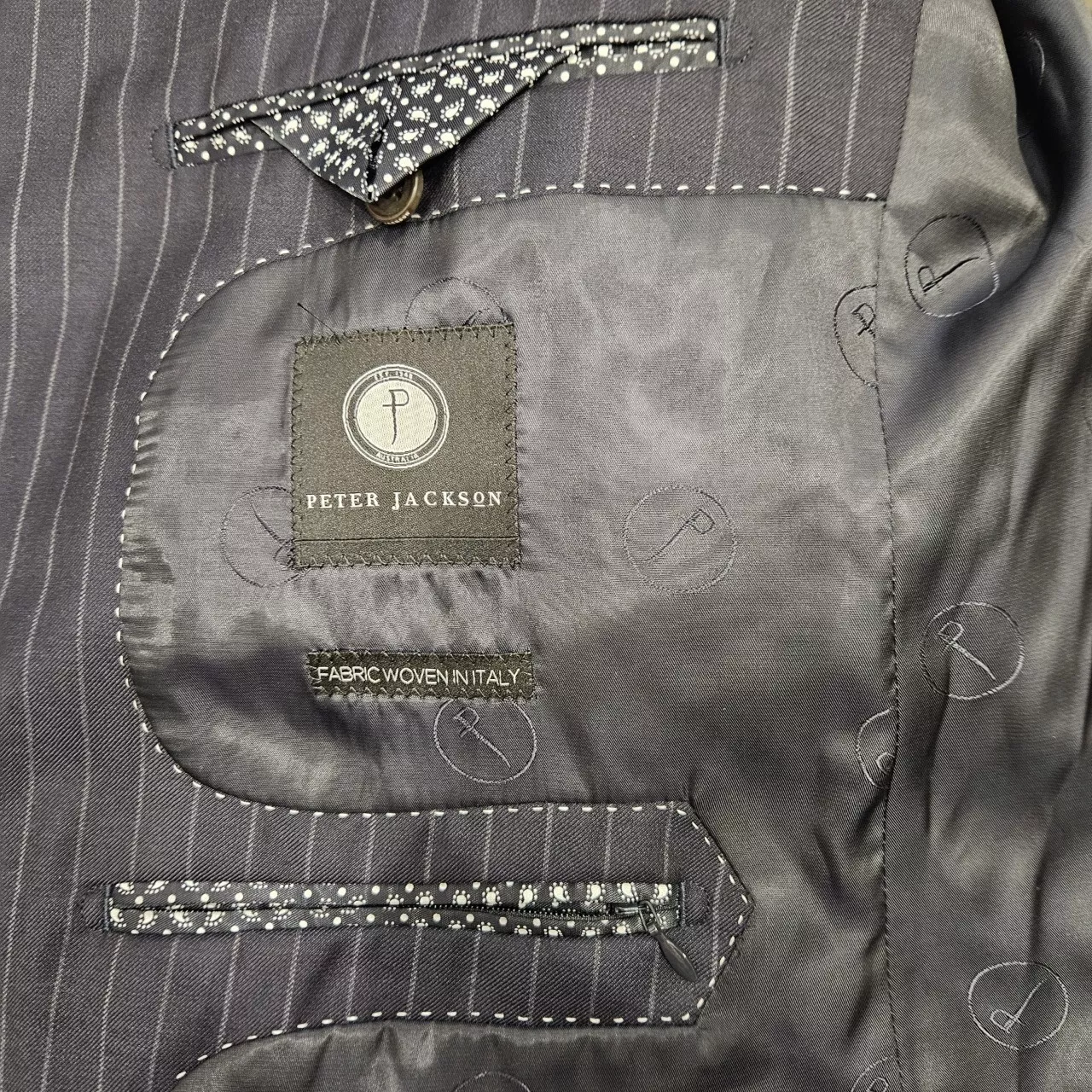 Peter Jackson Men's Small-Medium Full Suit Navy-Blue - Used Very Good ...