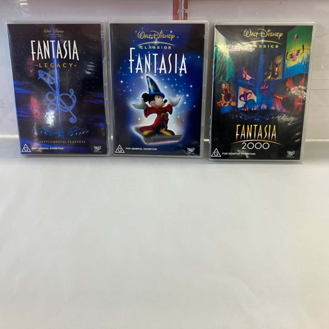 Walt Disney Fantastia Trilogy DVD (s) - Used Very Good | Salvos Stores