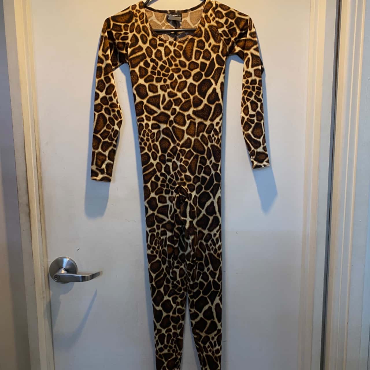 BlackMilk Womens Size XS Leotard Animal print / Brown (s)