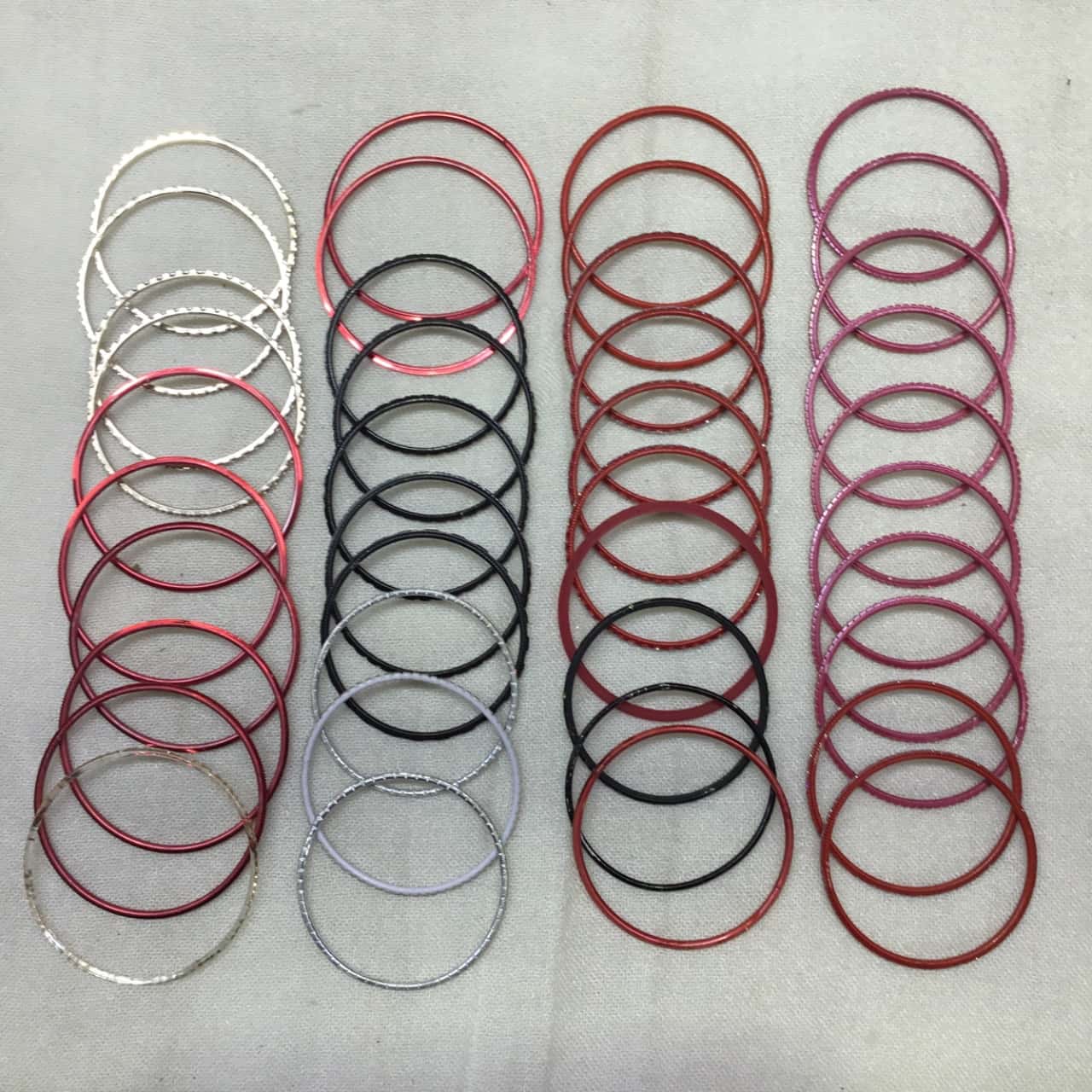 160 Assorted Thin Bangles / Bracelets(s)