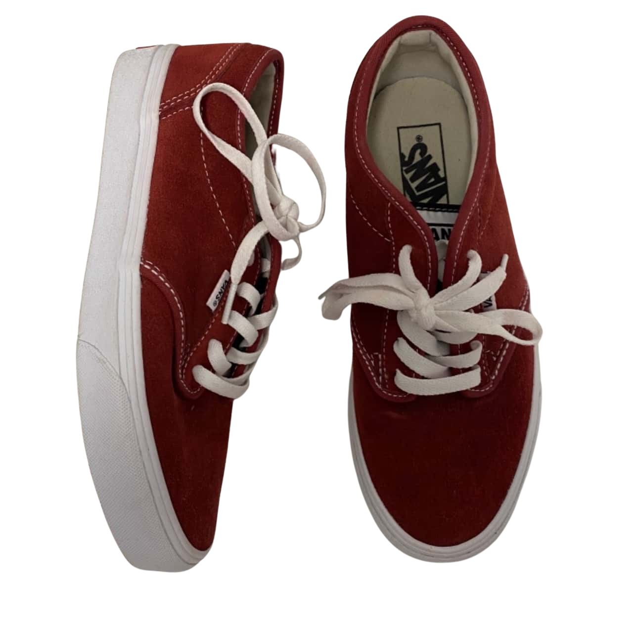 Vans Mens Size 7 Maroon (s)