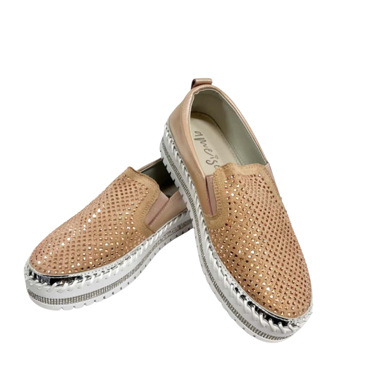 Amelie’s Crystal Pink bling shoes Size 40(s)