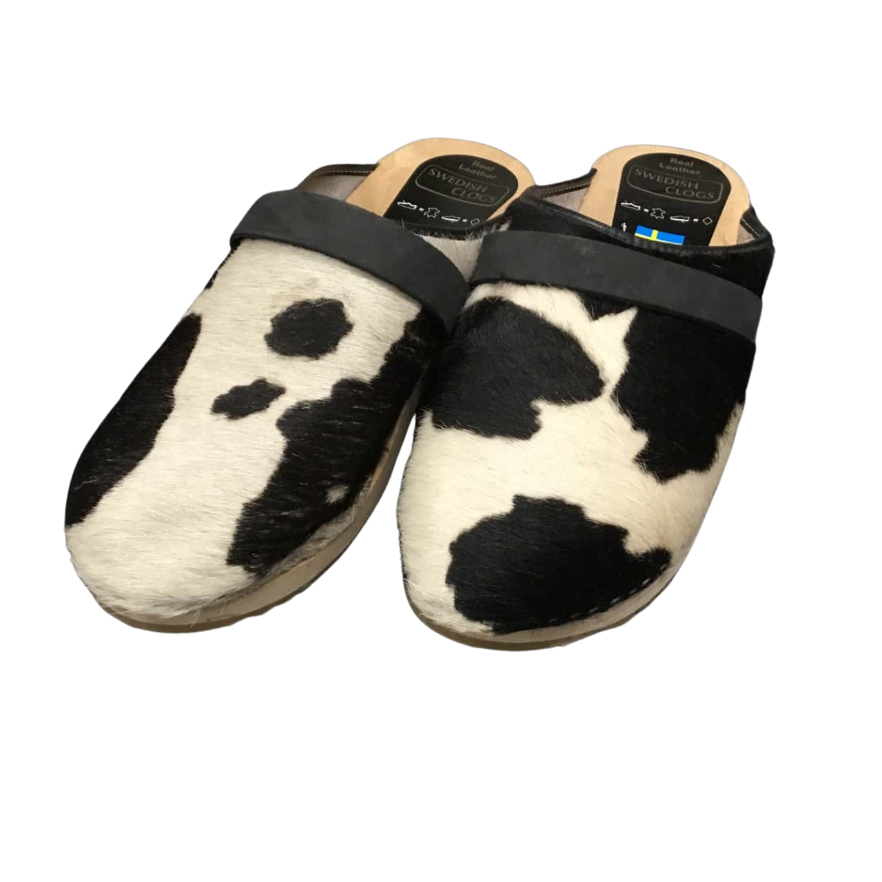 Swedish Clogs Cow Hide Leather Size 42(s)