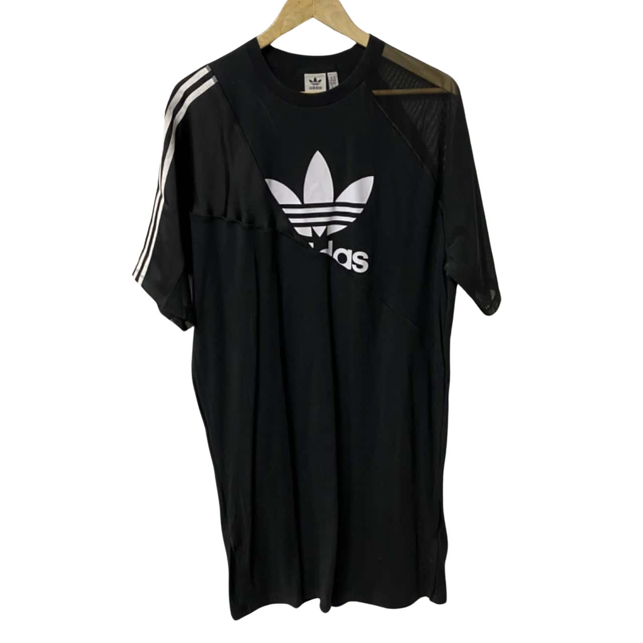 Adidas Womens Size 14 Black Shirt Dress (s)