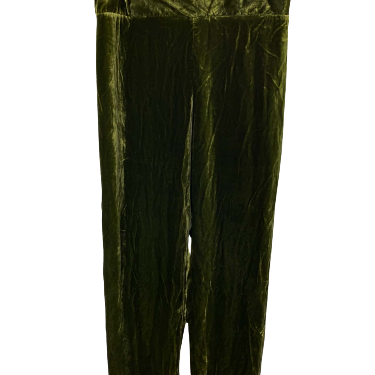 HOSS Womens Velvet Sweatpants Size 10 Green (s)