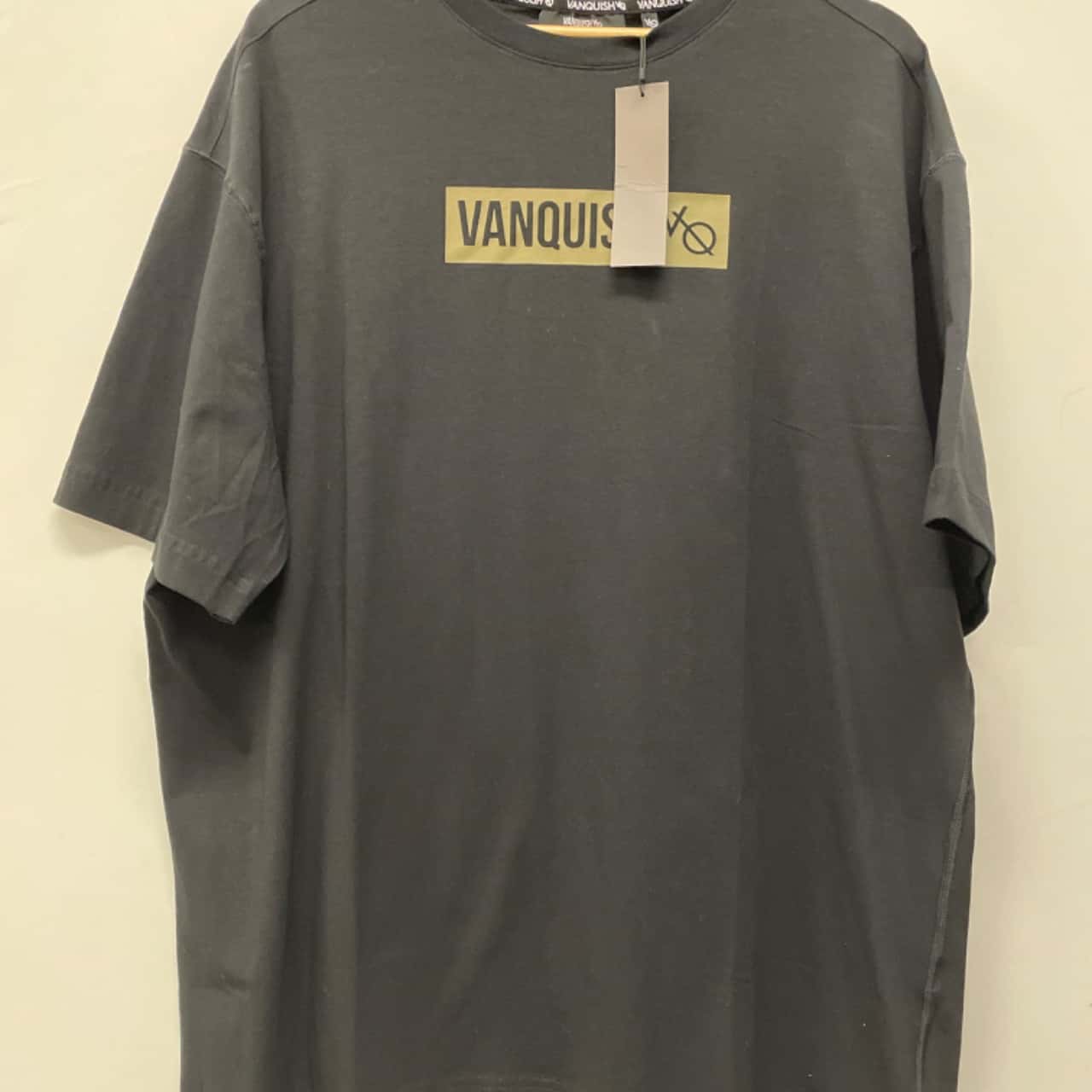 Vanquish Mens Tshirt Size XXL Black