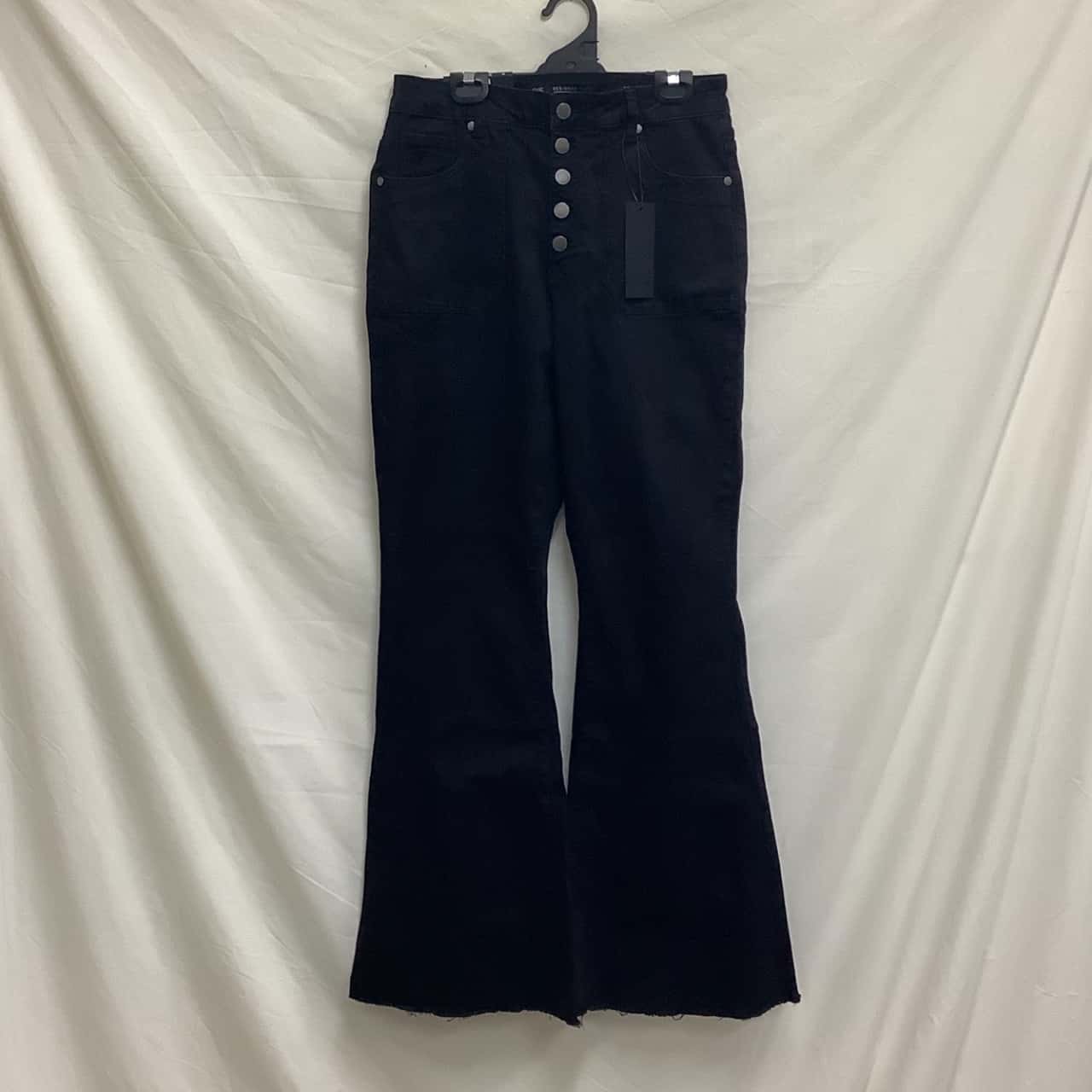 CHIC DENIM Womens Size 12 Black Flare jeans(s)
