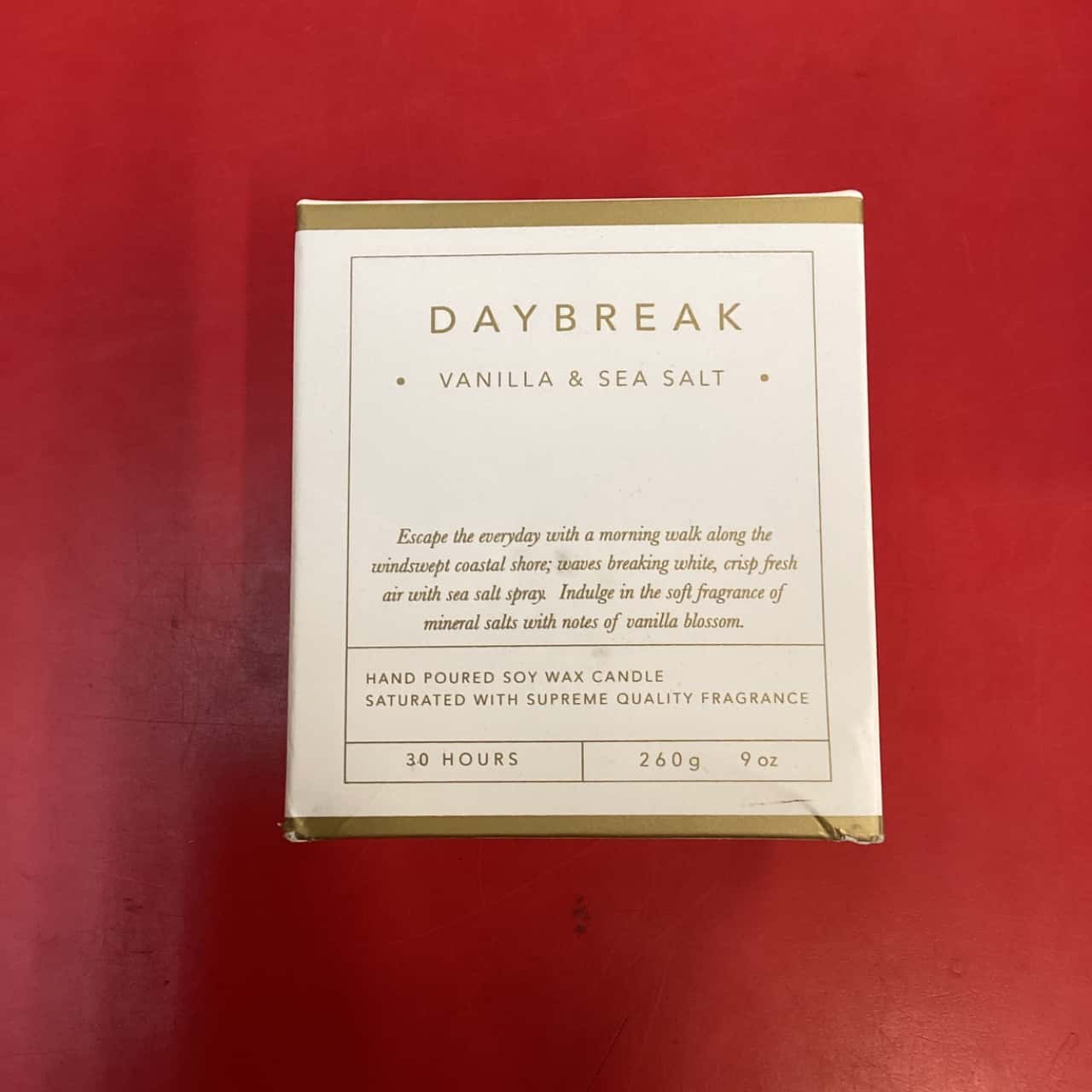 The Cove Daybreak Vanilla & Sea Salt Candle(s)