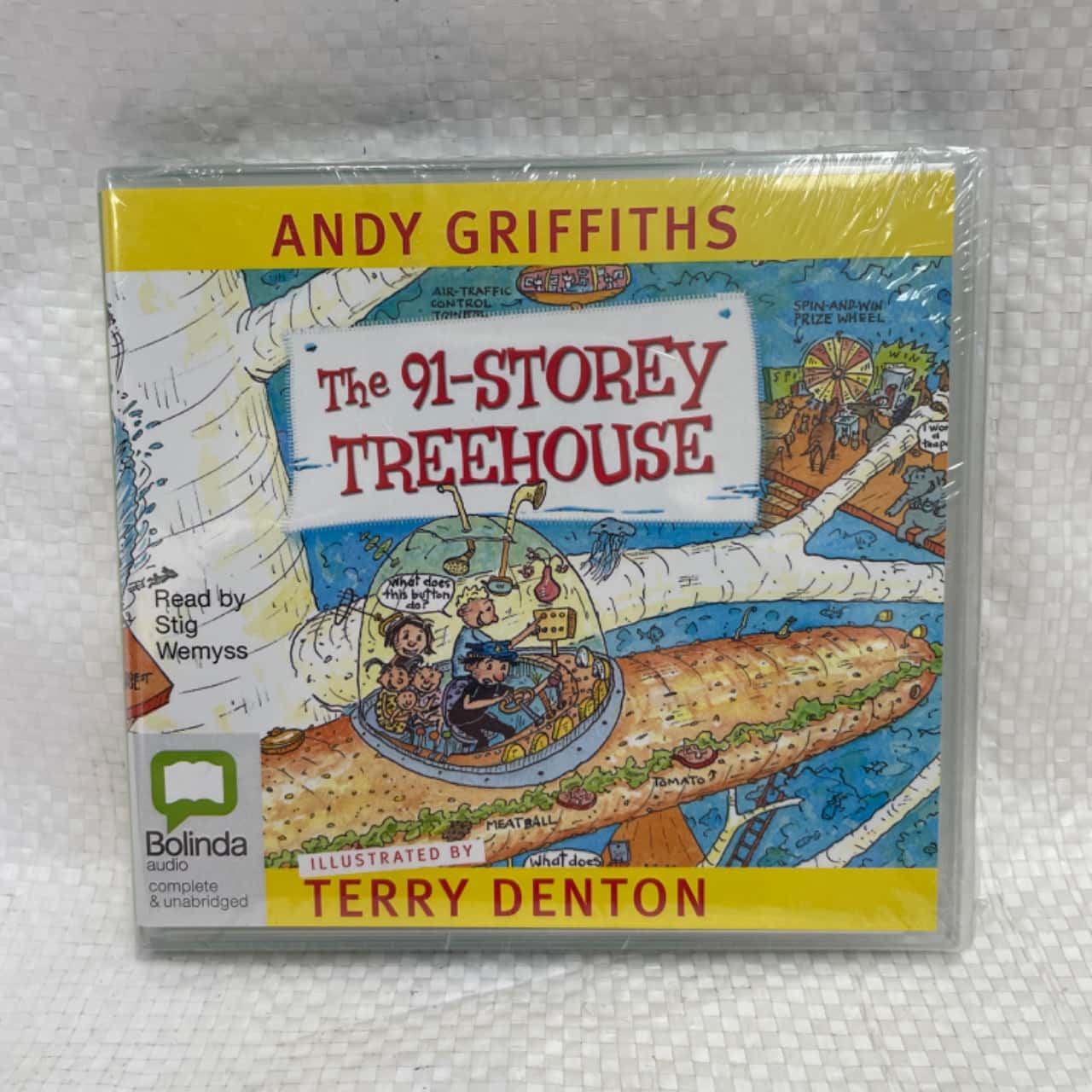 Andy Griffiths & Terry Denton Treehouse CD Collection x 3