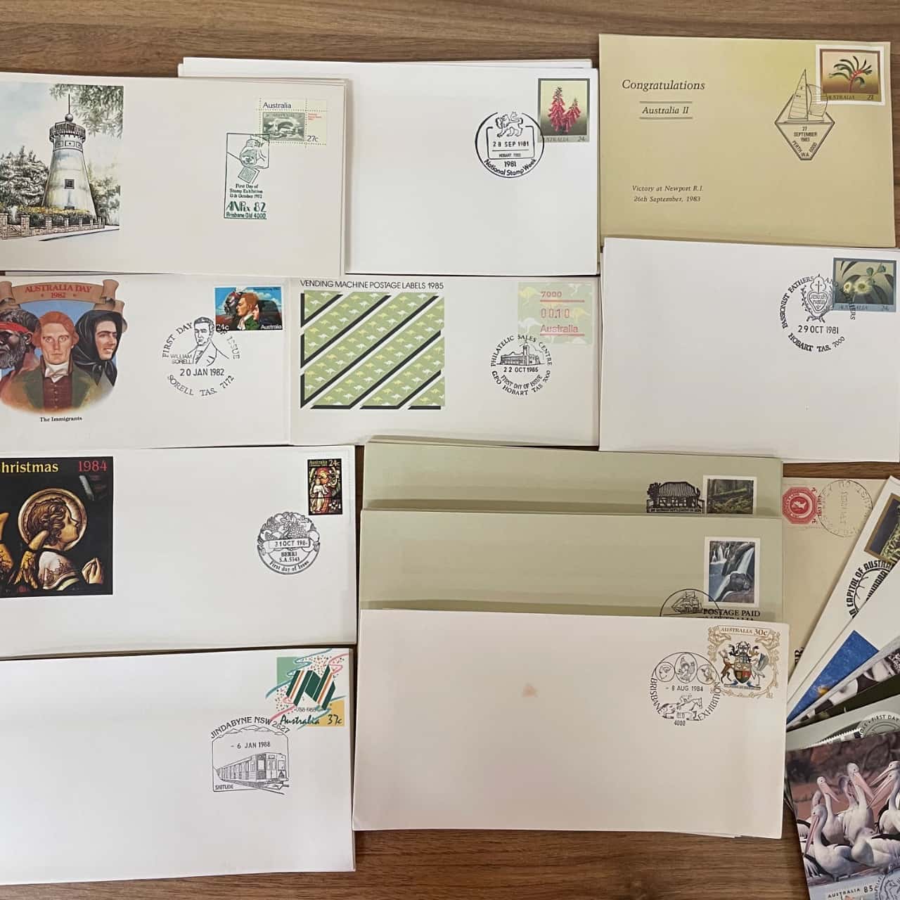 Bulk Lot of Australian Prepaid Envelopes, First Day of Issues, and ...
