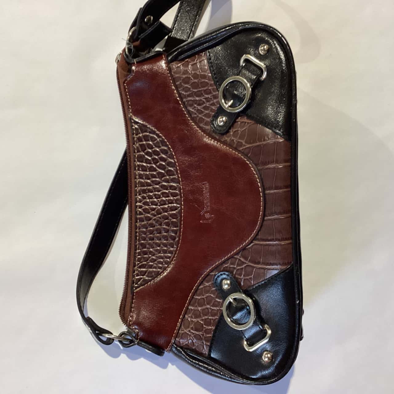 Pineland Faux Leather Handbag