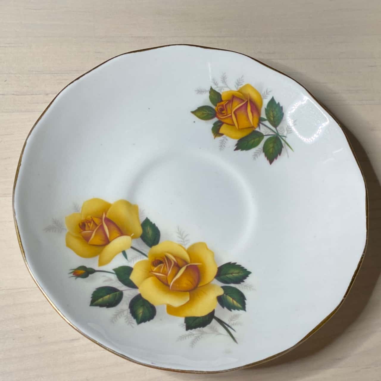 Royal Sutherland Yellow Cup, Saucer & Plate Set(s)