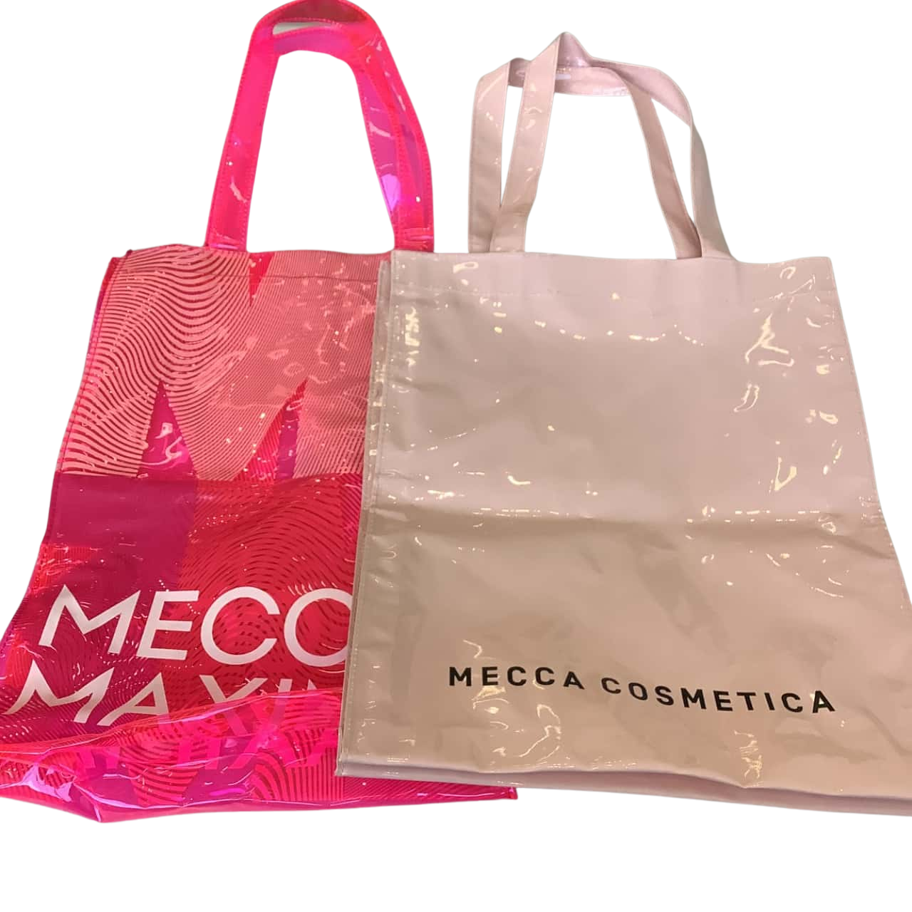 Mecca Cosmetica / Maxim Womens 2 x Tote Blush Pink / Dark Pink(s)