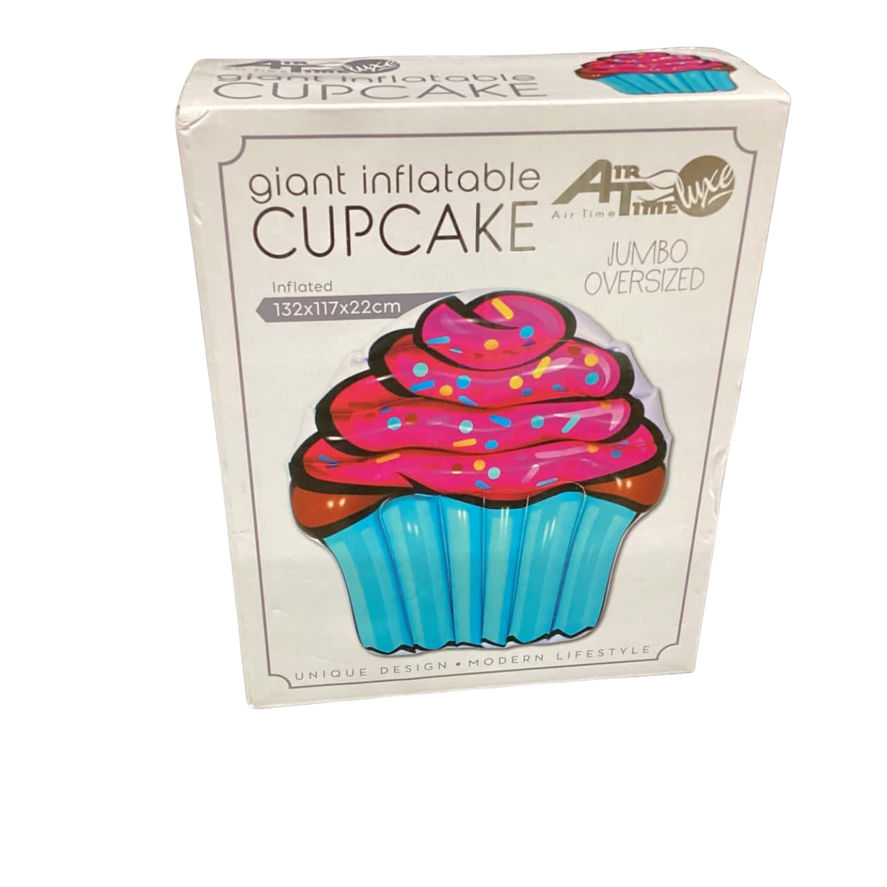 Art Time Luxe Giant Inflatable Cupcake