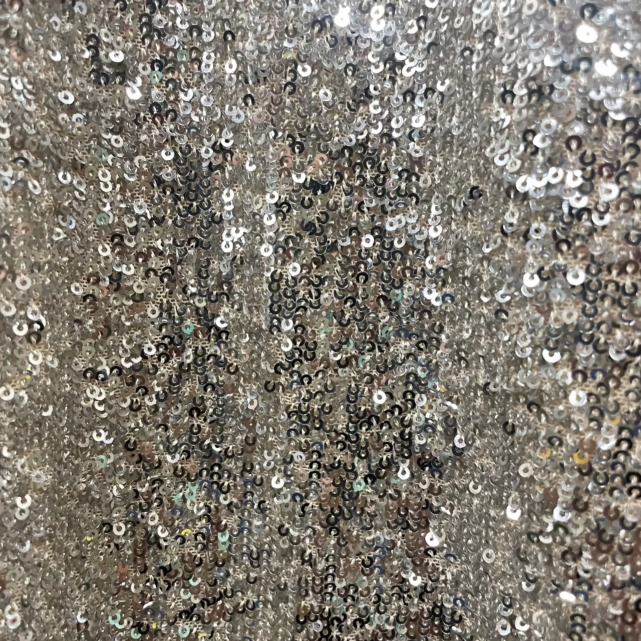 Witchery Silver Sequin Long Sleeve Mini Dress Size S - New With Tags ...