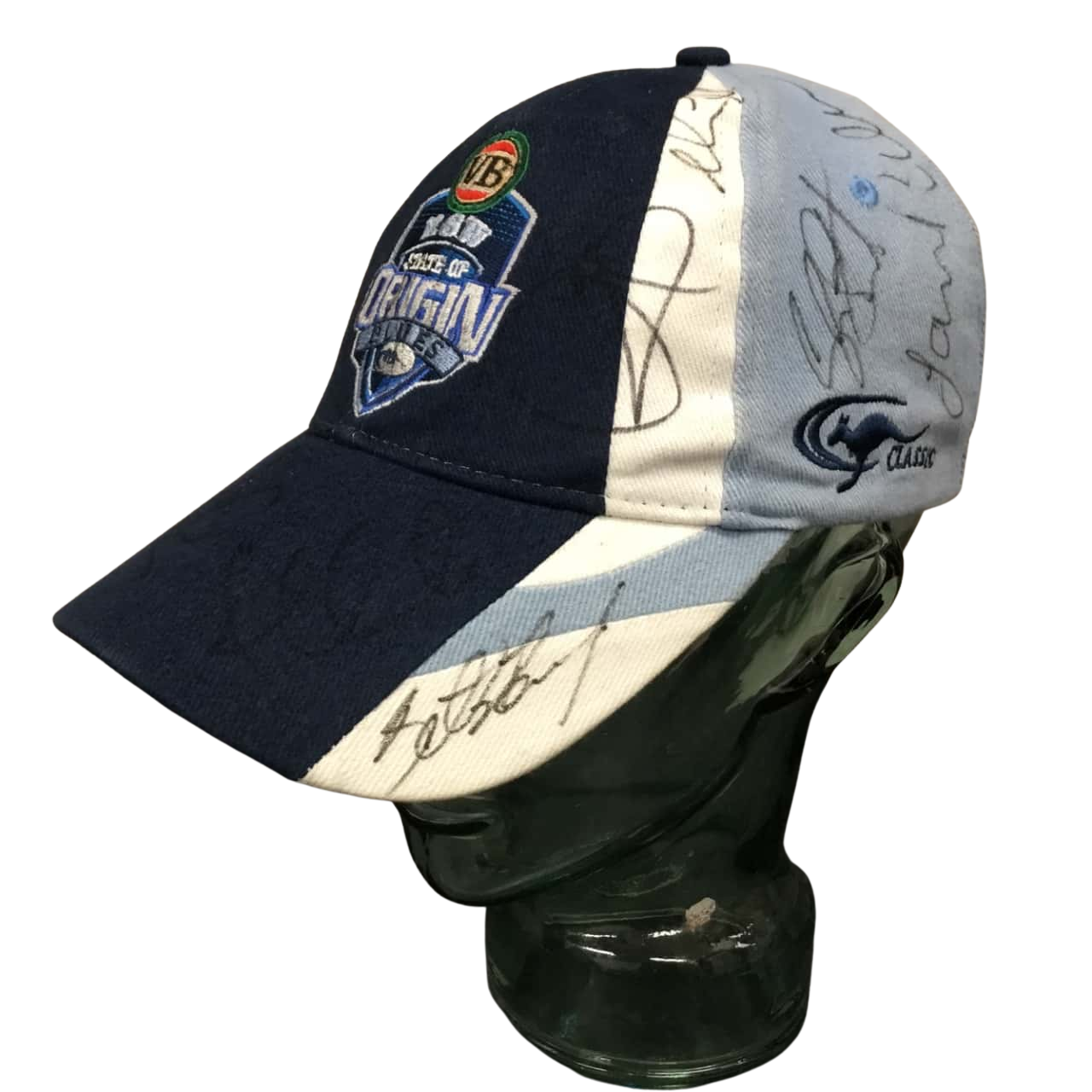 NSW Blues Signed State of Origin VB Baseball Cap Adjustable(s)