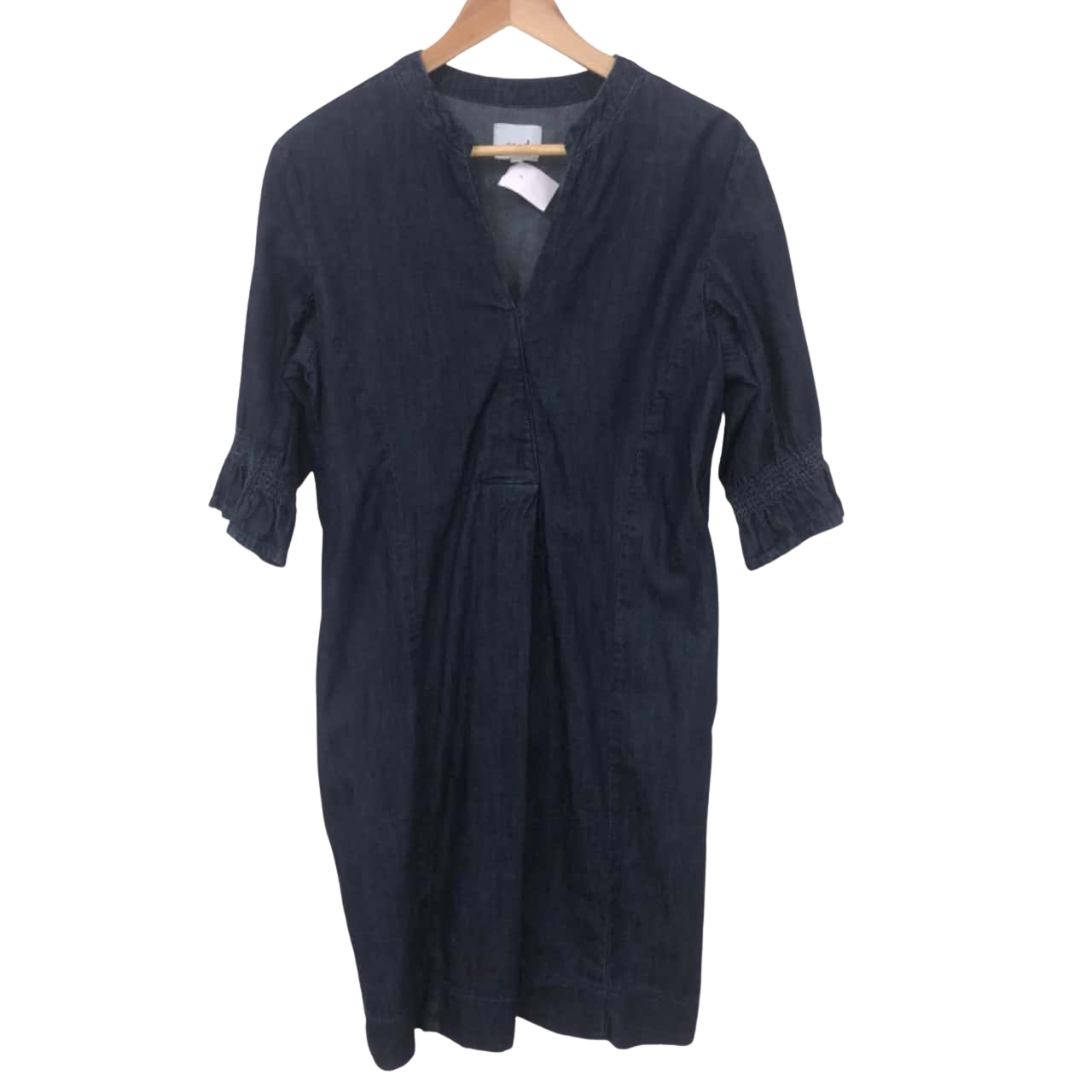 Seed Womens Size 8 denim dress VGUC