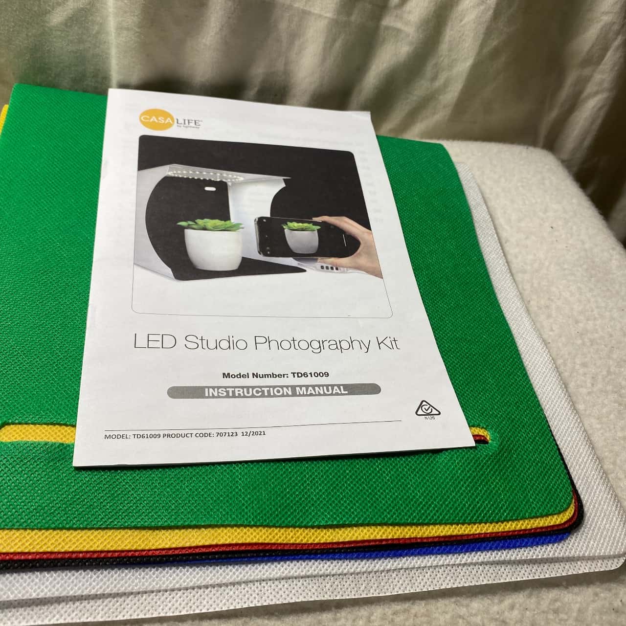 CASA Photo Studio LED Light Soft Box Photography Shooting Tent Cube(s)