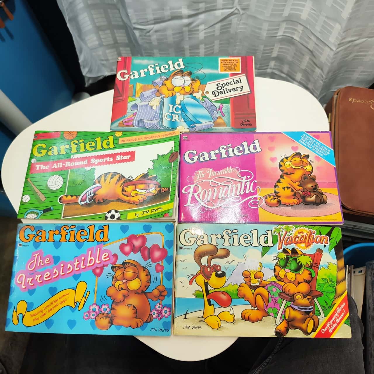 Garfield Books X5 (s)