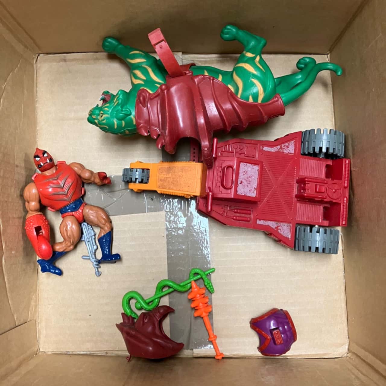 Vintage Mattel ‘He Man’ Articulated (Moveable) Figures
