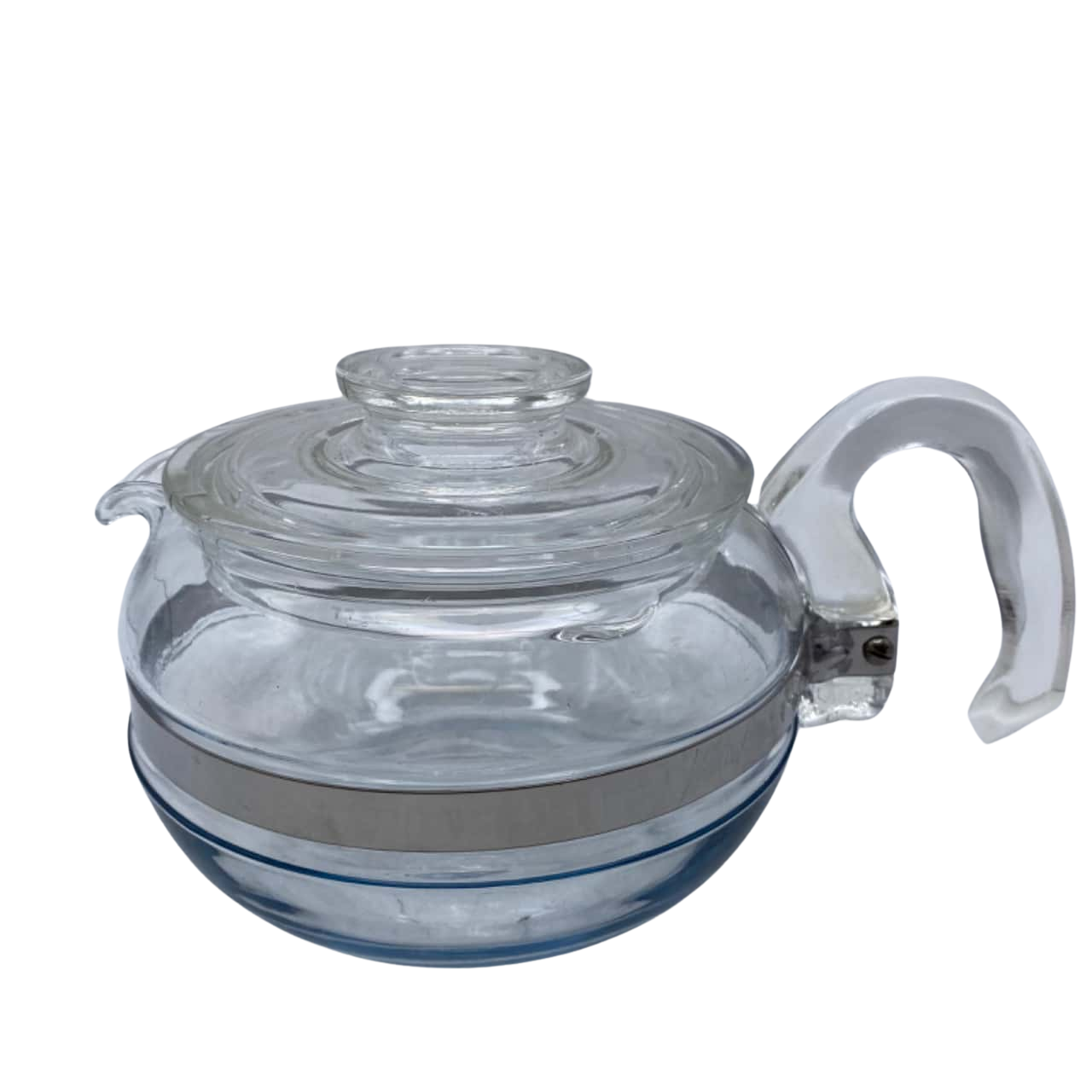 Vintage Pyrex Flameware Glass Tea Coffee Pot 6 Cup Capacity 8446-B Made ...