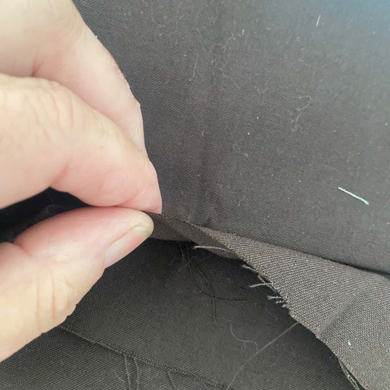 Chocolate Brown Mixed Fibre 146 x 214 cm fab5