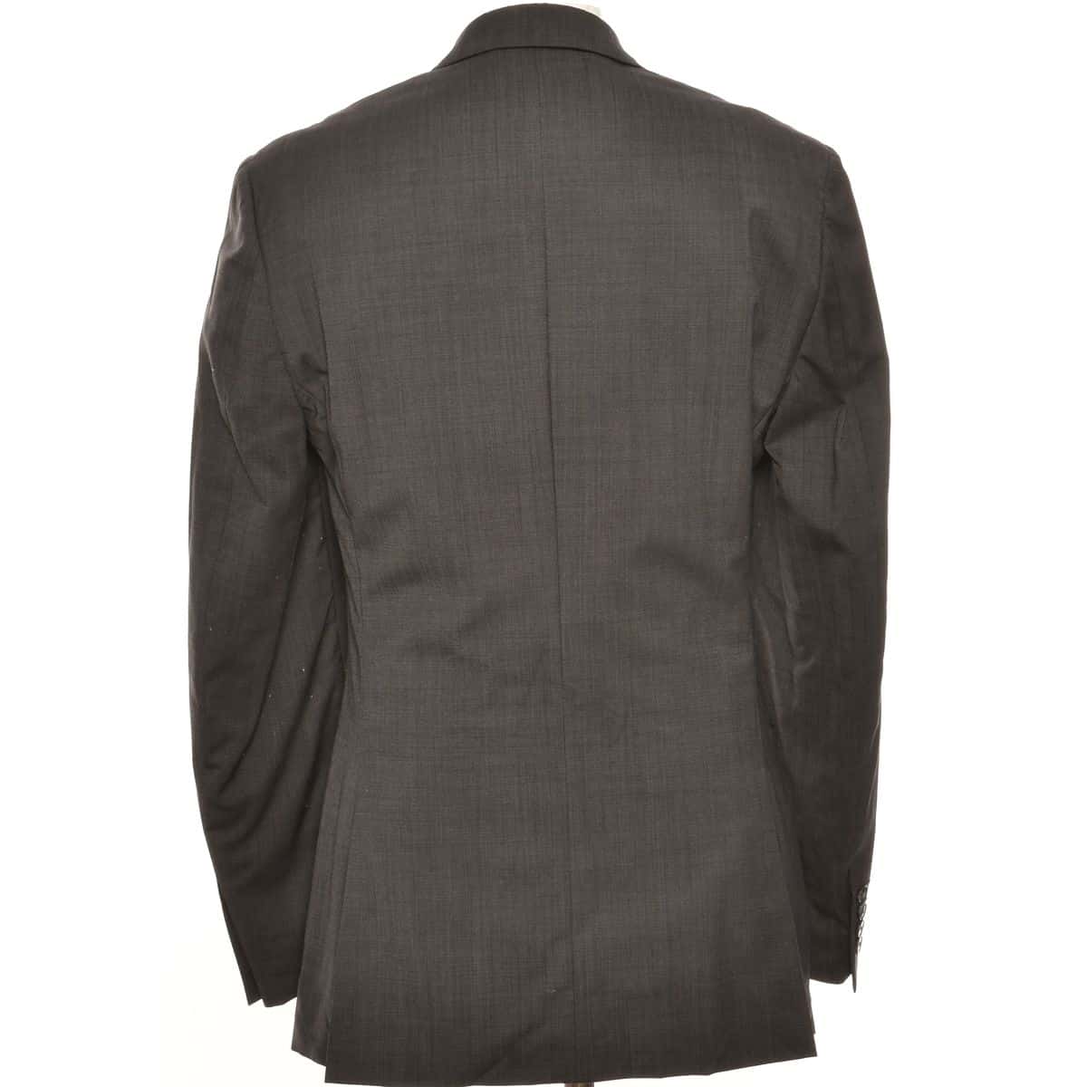 Bar III Mens Size 40 Two Button Blazer Grey