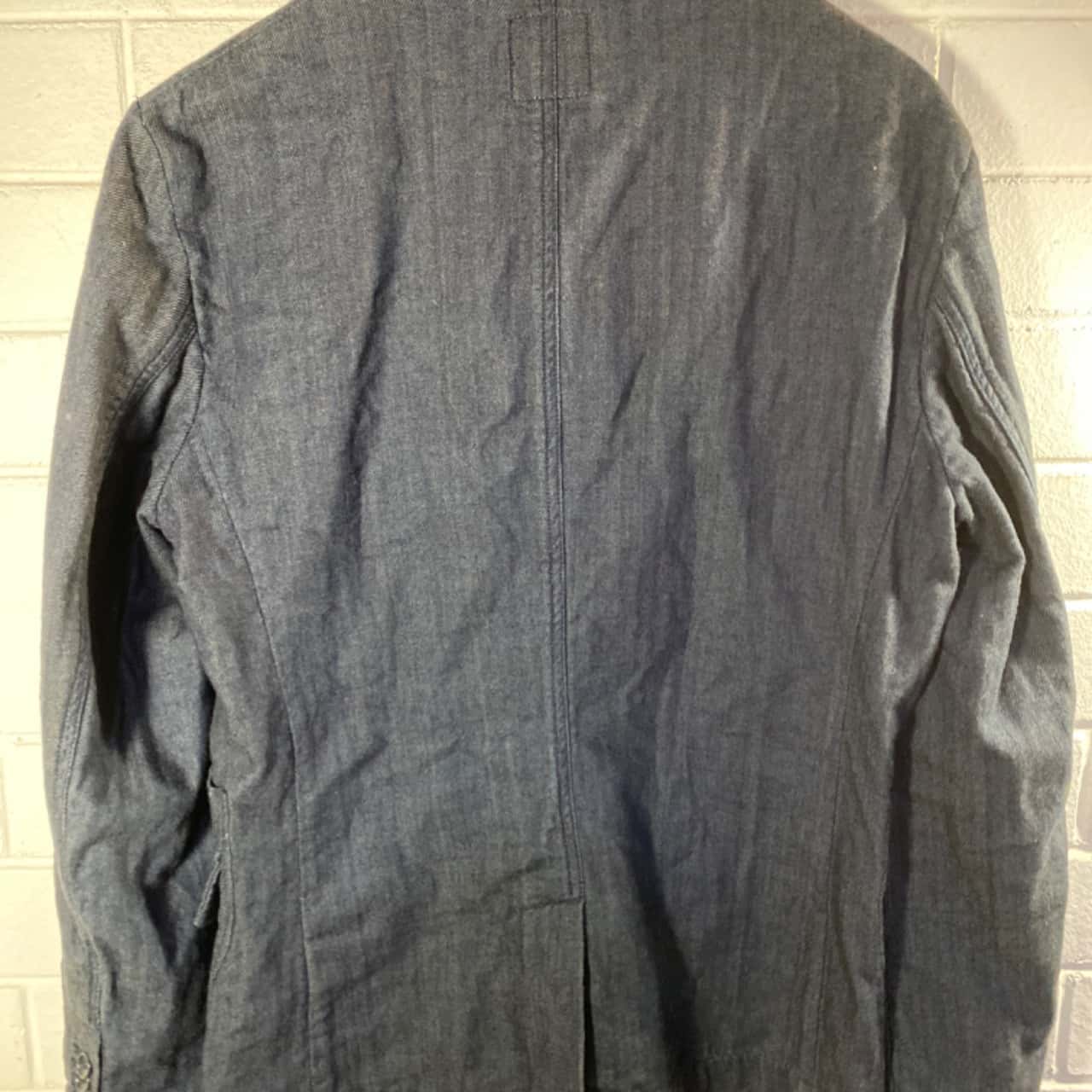 Saba Mens Size 38 Blazer Blue