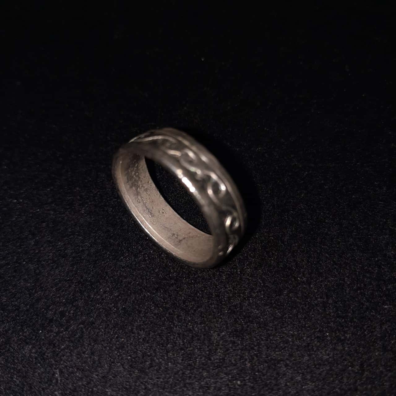 Men's Silver Surfer Ring size: US 11 3/4 Boho Solid Jewellery Costume(s)