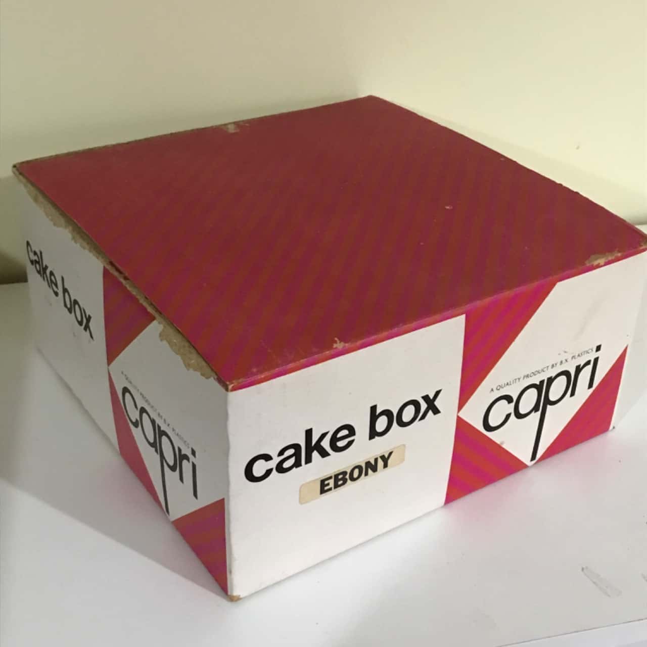 Rare find BNIB Vintage Vintage CAPRI Canister Cakes Retro Made in ...