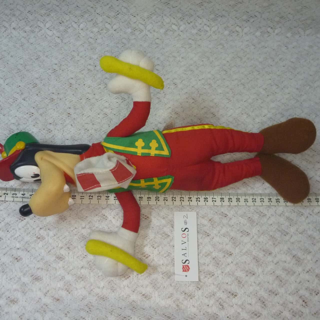 (New Low Price) Goofy Marching Band Plush With Drums - 35cm (#2)