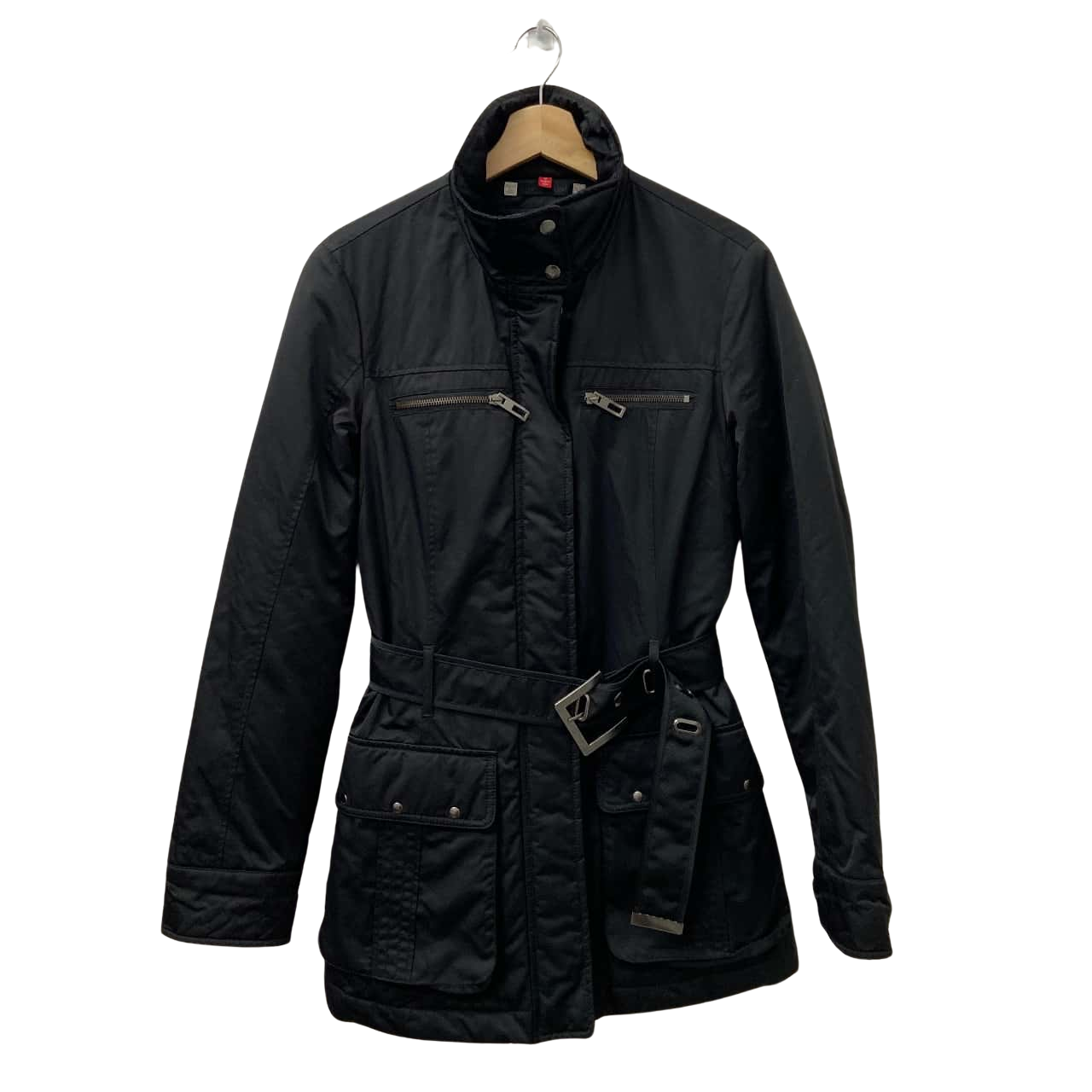 Esprit Womens Size 12 Biker Jacket Black (s)