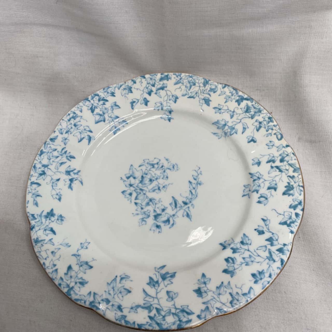 The Foley China England Blue/White Plate (s)