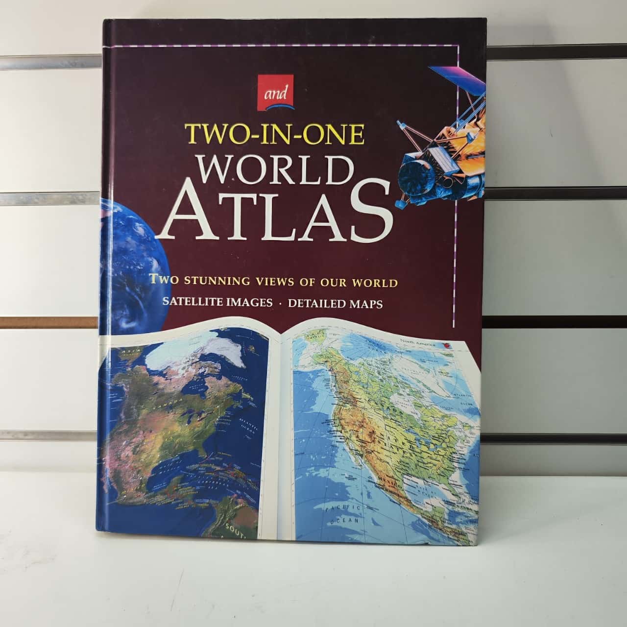 2in1 World Atlas Book