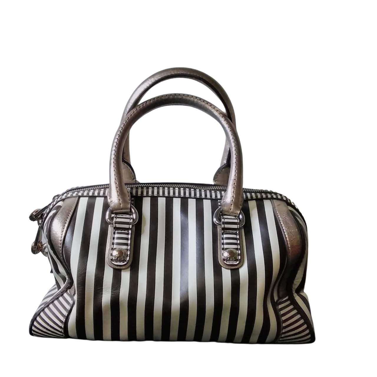 Henri Bendel,Metallic, Womens Purse Brown / White (s)