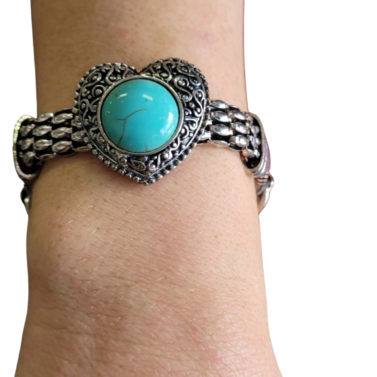 Turquoise Heart Bracelet(s)