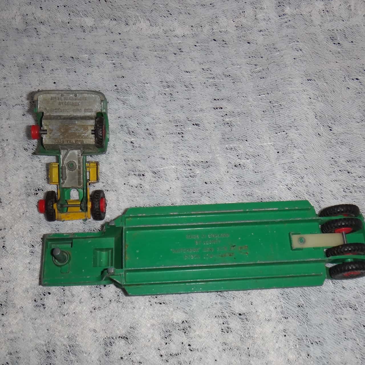 Vintage Lesney 'Matchbox' Kingsize Ford Tractor and Dyson Low-Loader(s)