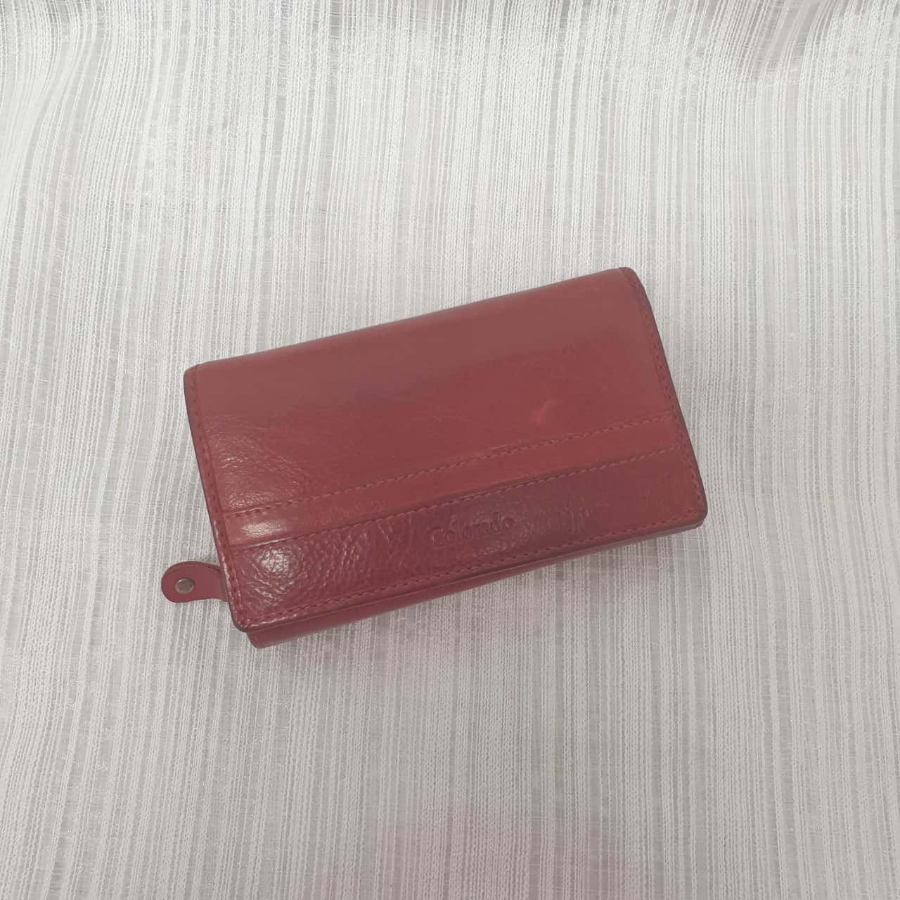 Colorado Classy Red Leather Purse / Wallet - RRP $89.99 (s)