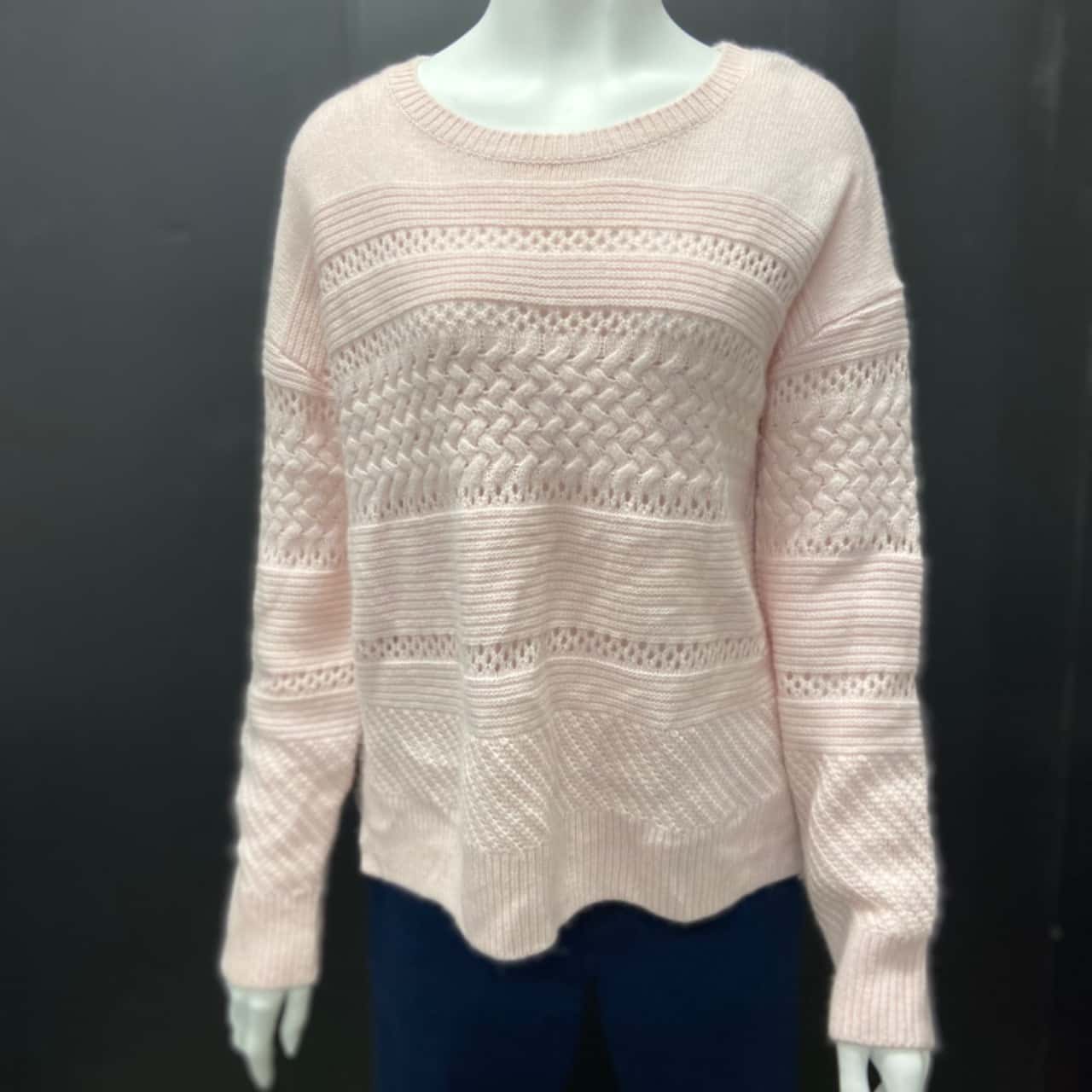 David Lawrence Womens Size S Long Sleeve Pink sweater (s) - New With ...