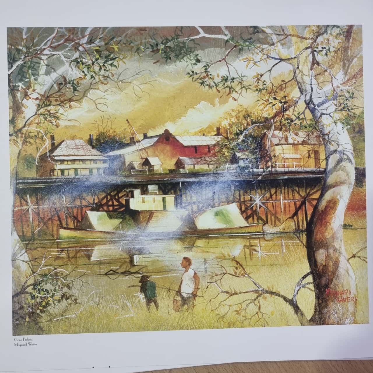 Titled Prints, Maynard Waters 12 Set Limited Edition Prints(s)