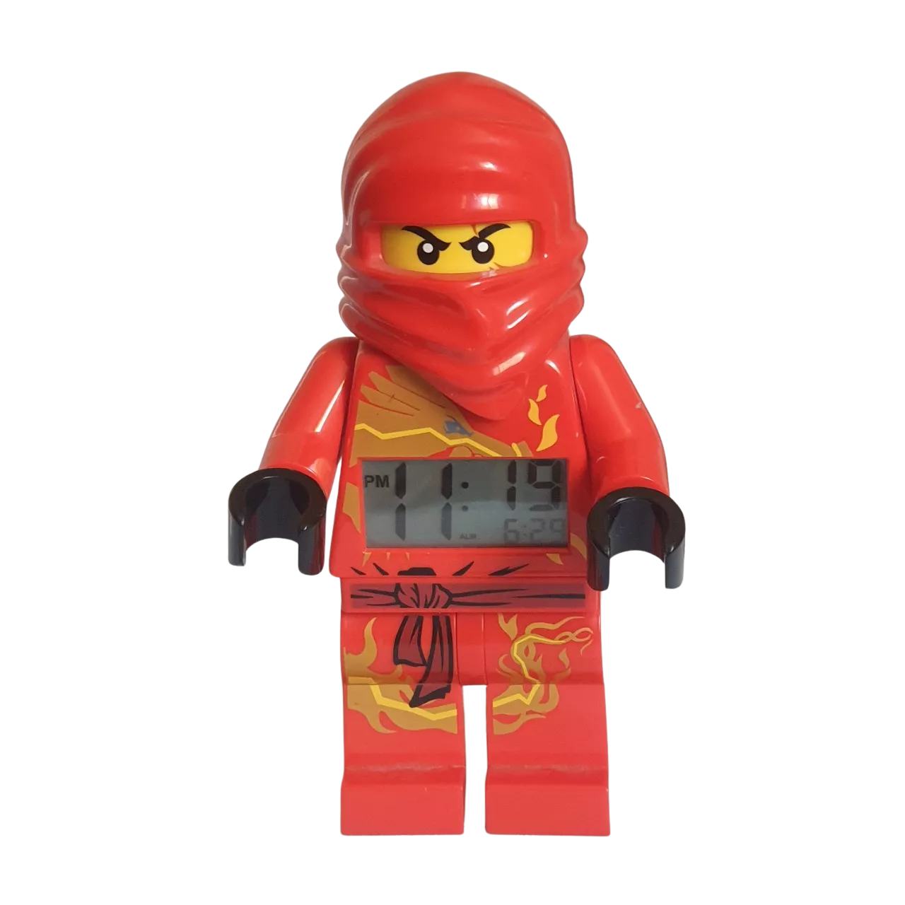 Lego Ninjago Red Ninja Alarm Clock - Sword is Missing(s) - Used Good ...